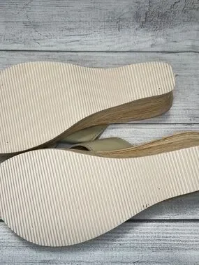 Shoes | Changeable Flower Wedge Sandals | Poshmark